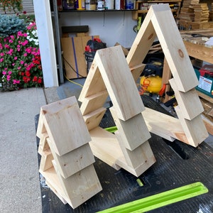 Wooden Christmas Tree Woodworking Plan - Easy Step-by-step Guide for ...