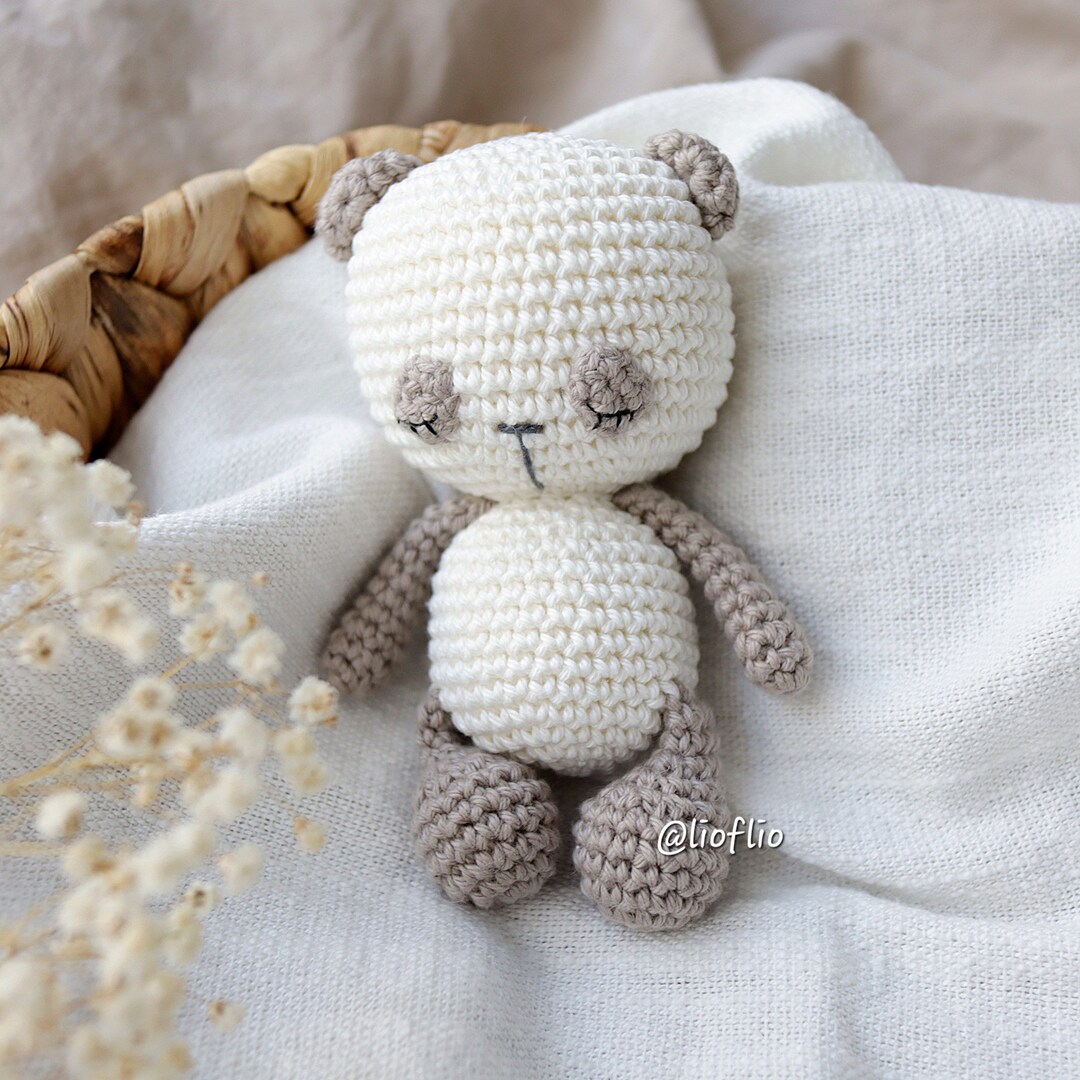 PDF Pattern Baby Panda Crochet Pattern Amigurumi De/en - Etsy UK