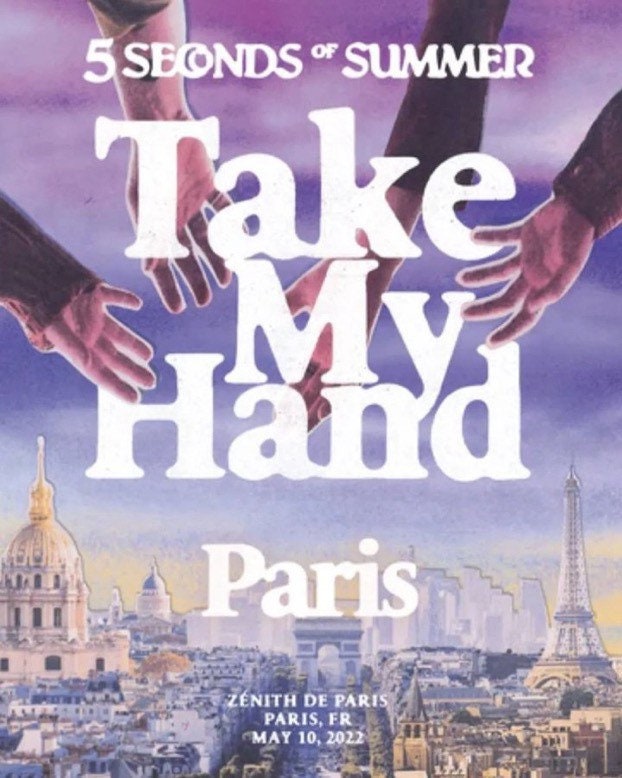 5SOS Take My Hand Tour Posters - Etsy UK