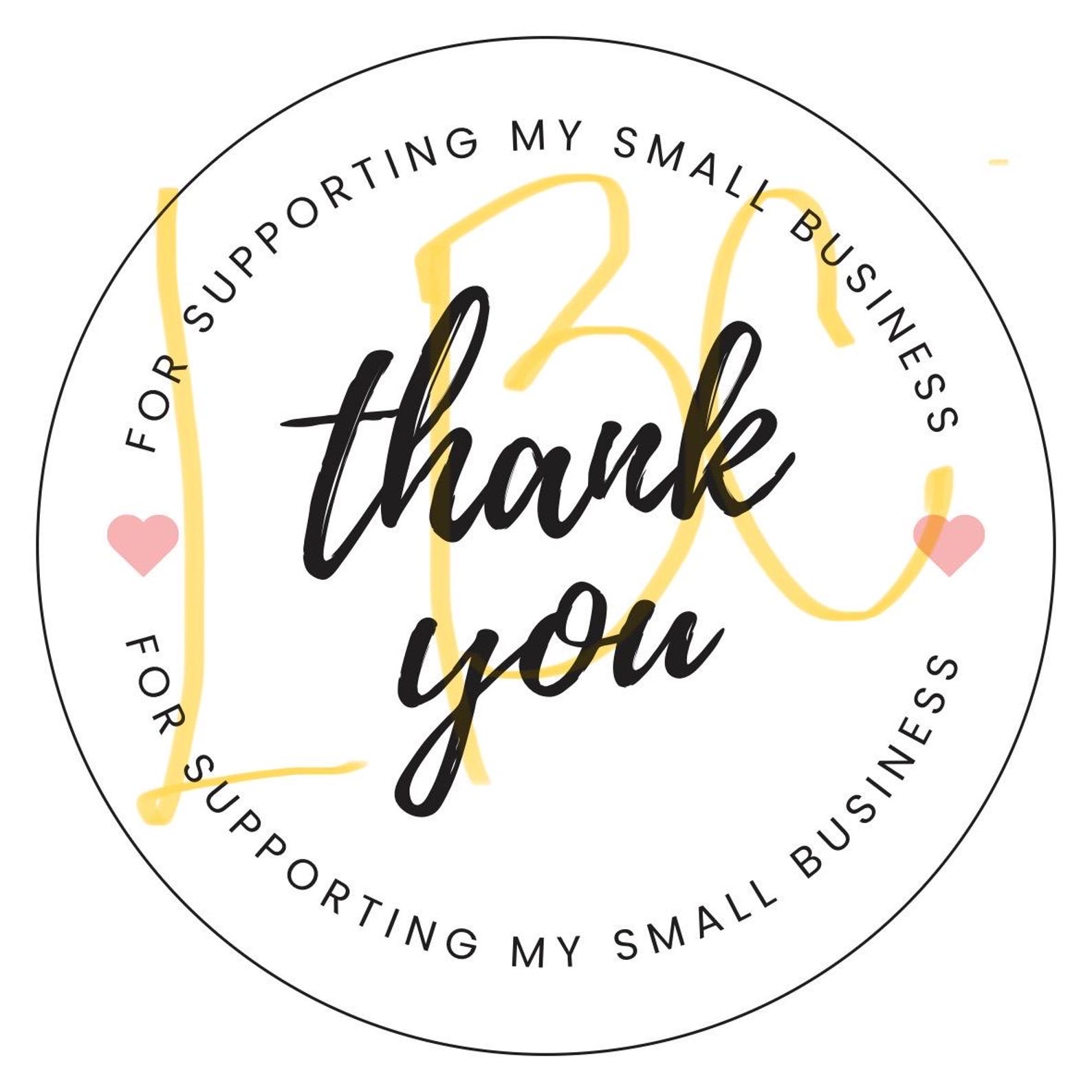 Thank You Stickers Digital PNG - Etsy