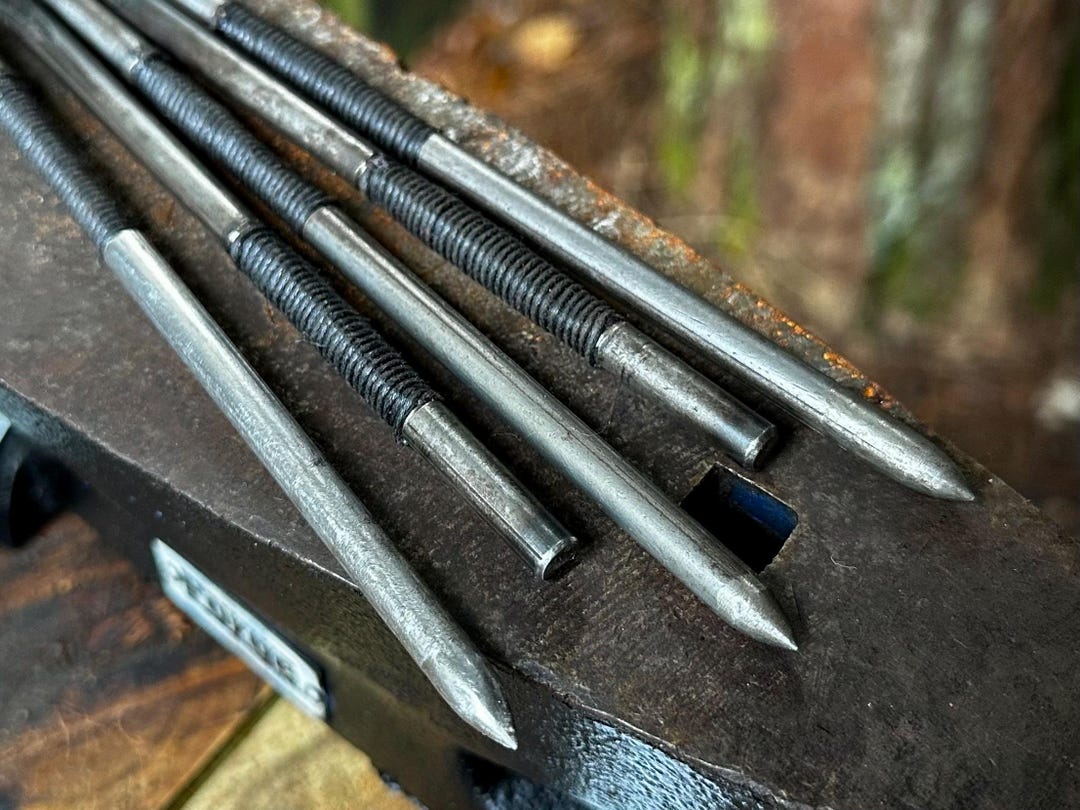 Hand Forged Steel Marlinspike - 6 Inch Nautical EDC Tool - Emergency ...
