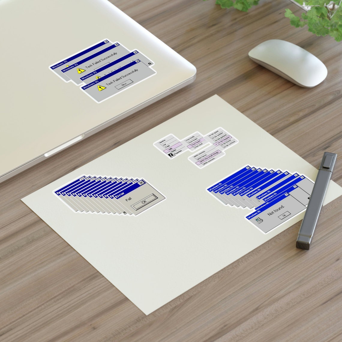 Warning Sticker Sheet - Etsy