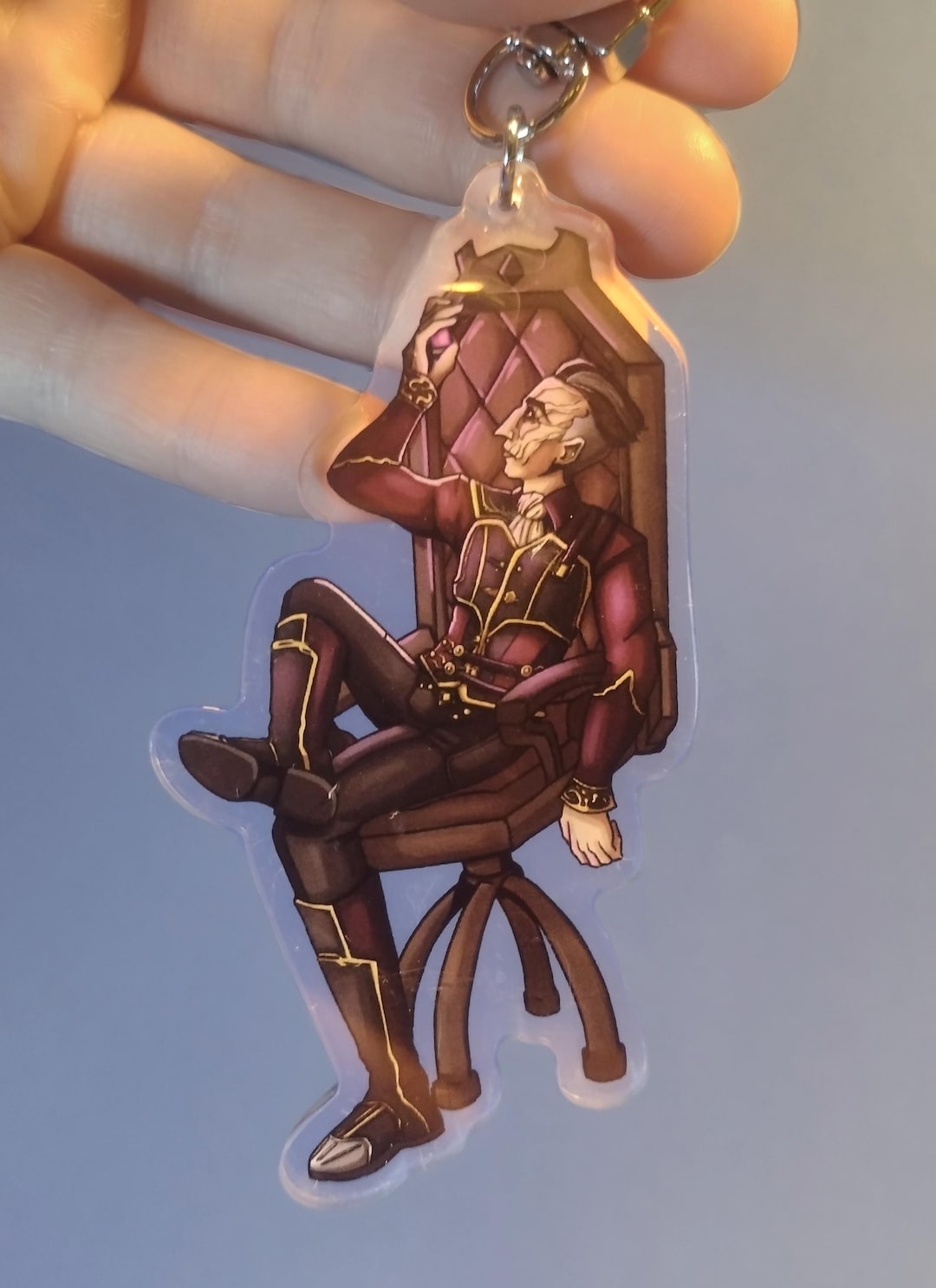 Arcane Acrylic Keychain: Silco - Etsy
