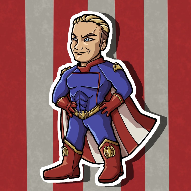 Homelander Sticker the Boys - Etsy
