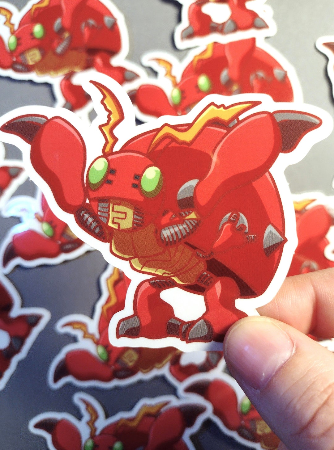 Tentomon Sticker digimon Adventure - Etsy