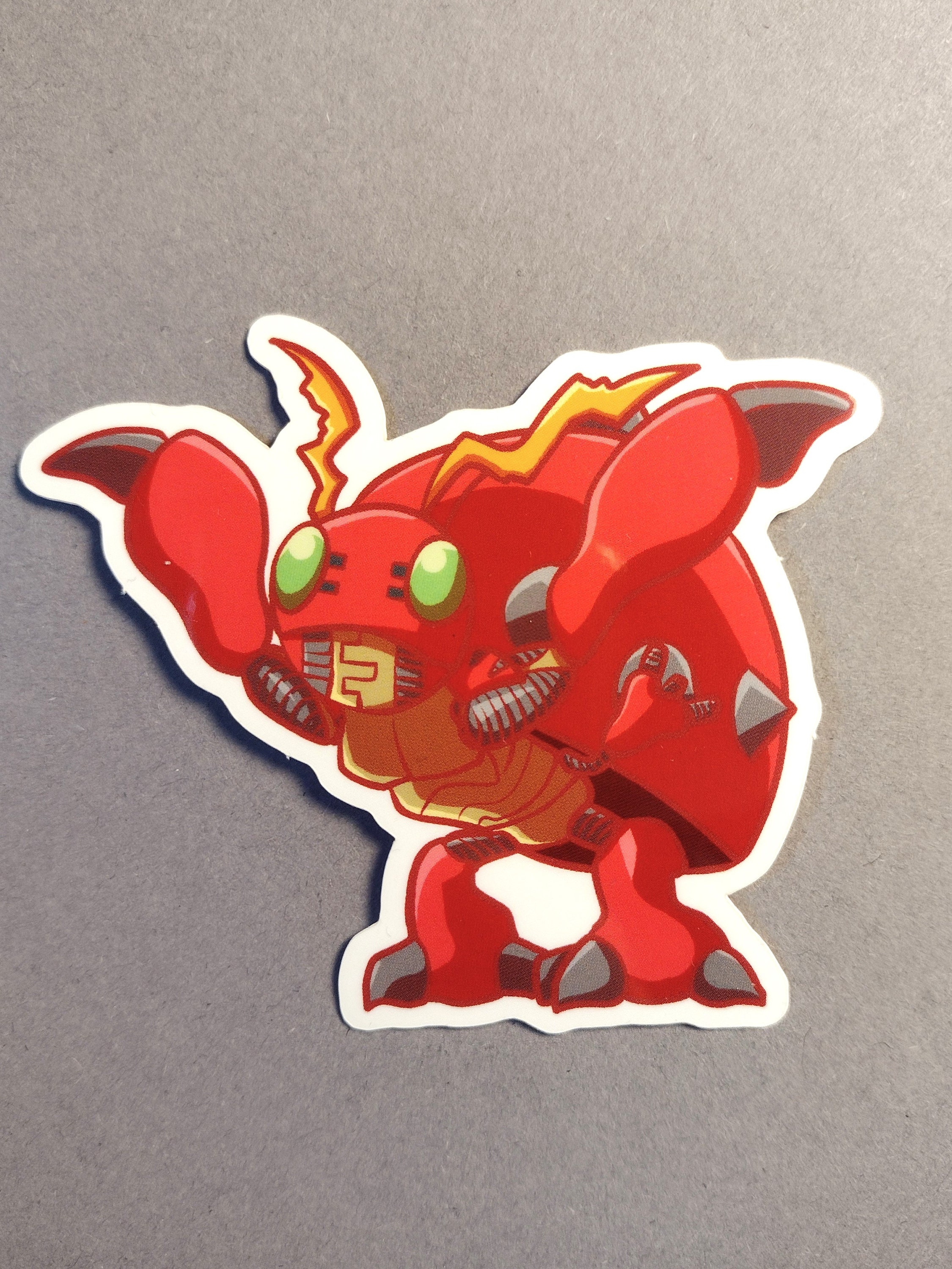 Digimon Adventure Sticker Set - Etsy