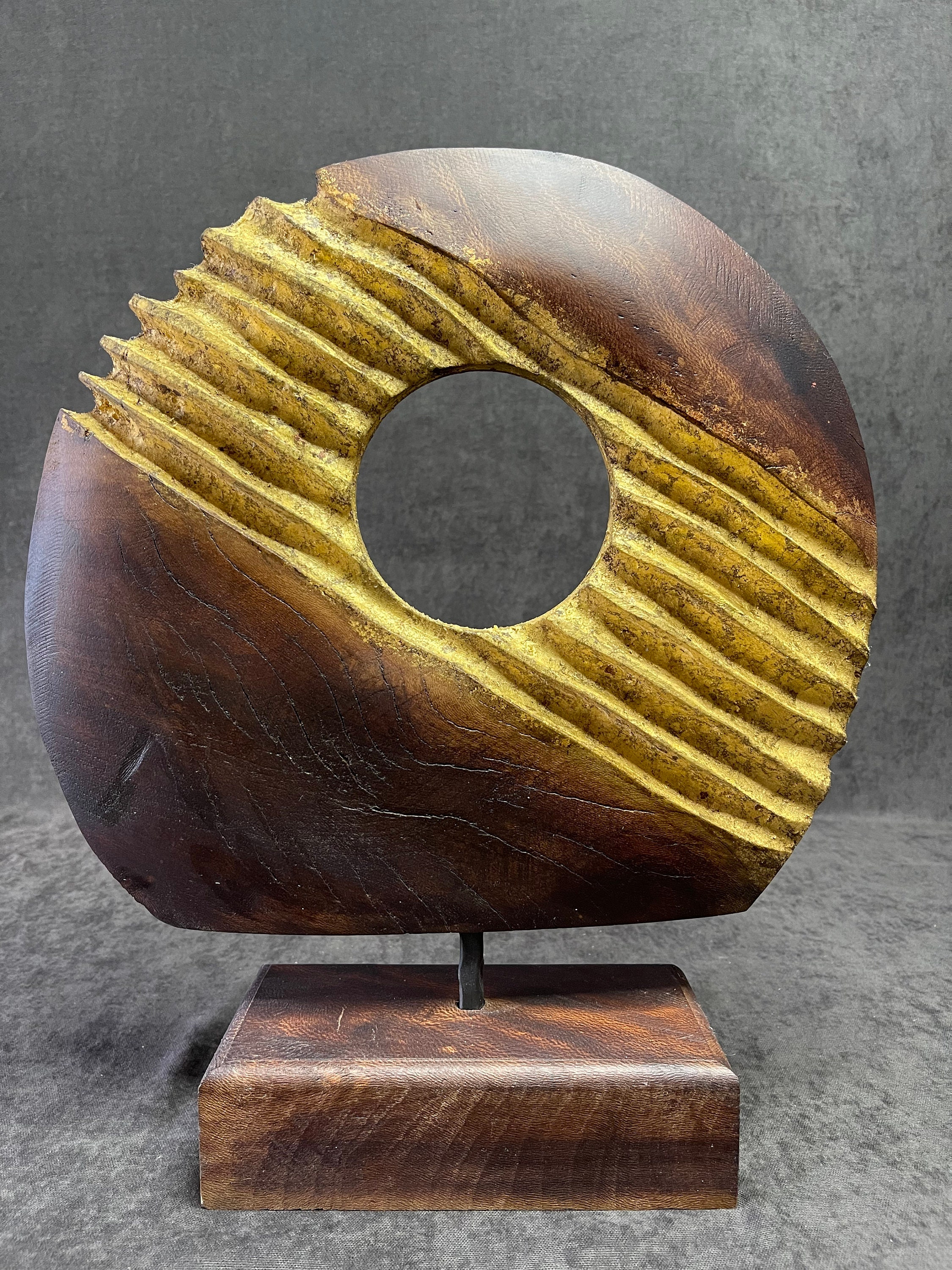 Mini Desk Sculpture Wood Carving Wood Sculpture Table Art - Etsy