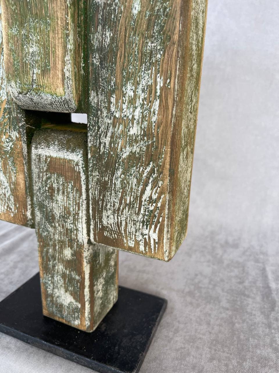 Wooden Weird Statue, Weird Sculpture Tabletop Decor, Rustic Sculpture ...