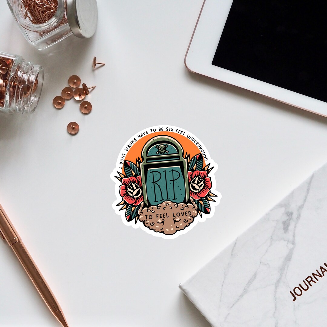 Real Friends Band Vinyl Sticker, Six Feet Lyrics, I Don't Wanna Have to ...