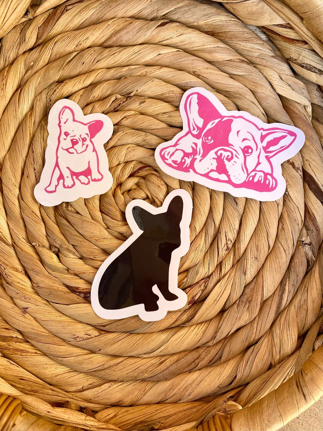 French Bulldog Sticker Pack | Frenchie Stickers | Frenchie Sticker ...
