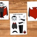 Builld a Dracula Craft | Vampire Template | Printable Halloween Craft ...