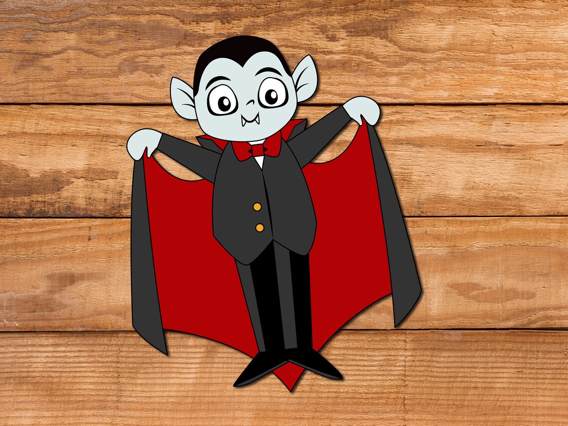 Builld a Dracula Craft | Vampire Template | Printable Halloween Craft ...