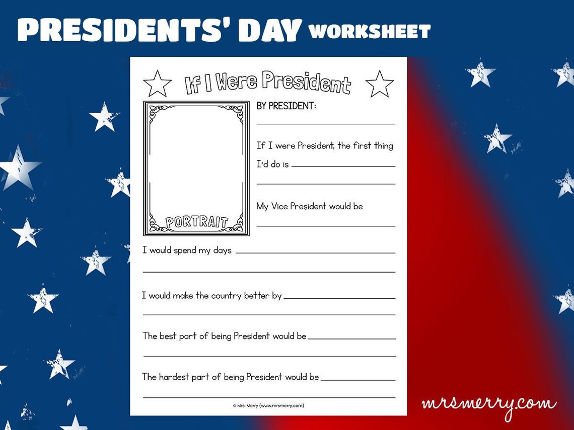 Presidents' Day Worksheets | Presidents' Day Activities for Kids ...