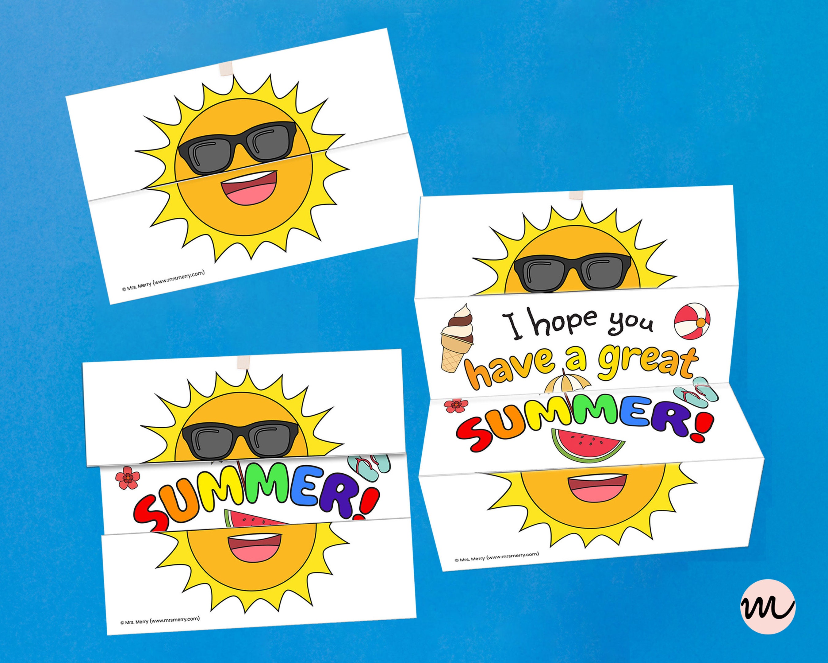 Folding Surprise End of School Year Card Teacher Gift - Etsy