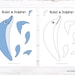Make a Dolphin Craft | Dolphin Printable Activity for Kids - Etsy