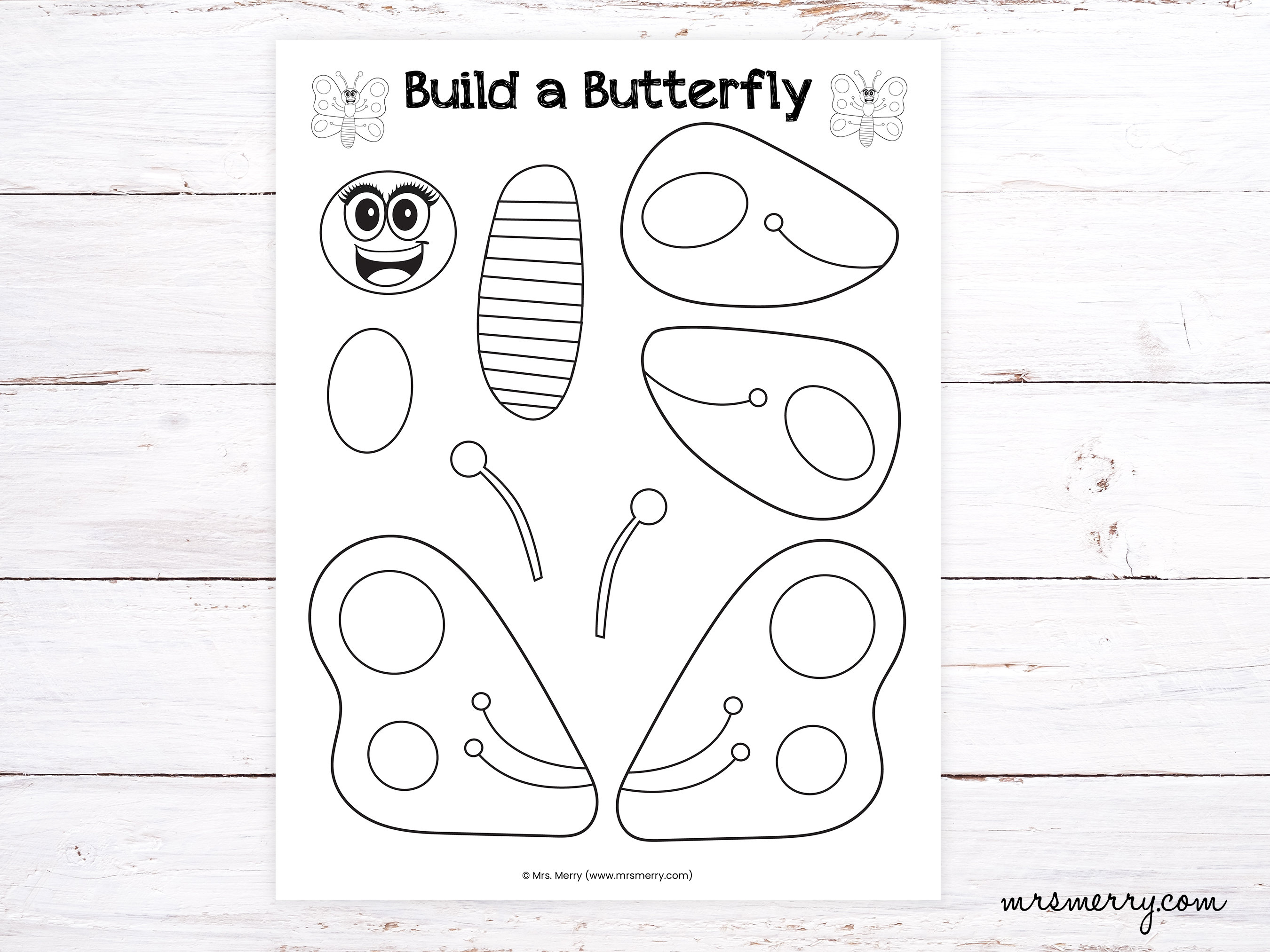 Butterfly Activity Packet | Butterfly Life Cycle for Kids Bundle - Etsy