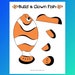 Make a Clown Fish Craft | Sea Animal Printable for Kids - Etsy