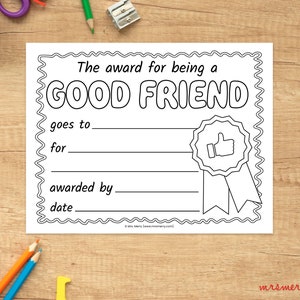 Kindergarten Friendship Skills Bundle | Friendship Worksheets ...