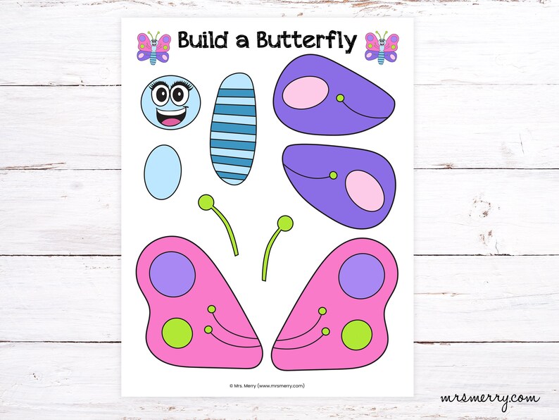 Butterfly Activity Packet | Butterfly Life Cycle for Kids Bundle - Etsy
