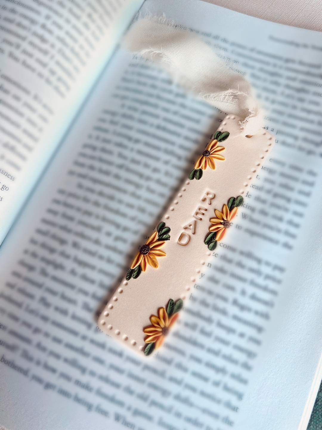 Bookmark Clay Bookmark Gifts Bookworm Gift Handmade Gifts - Etsy