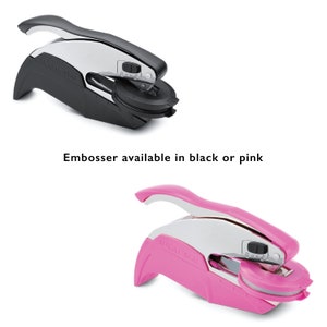 Personalized Book Embosser: Stack of Books Library Stamp - Etsy