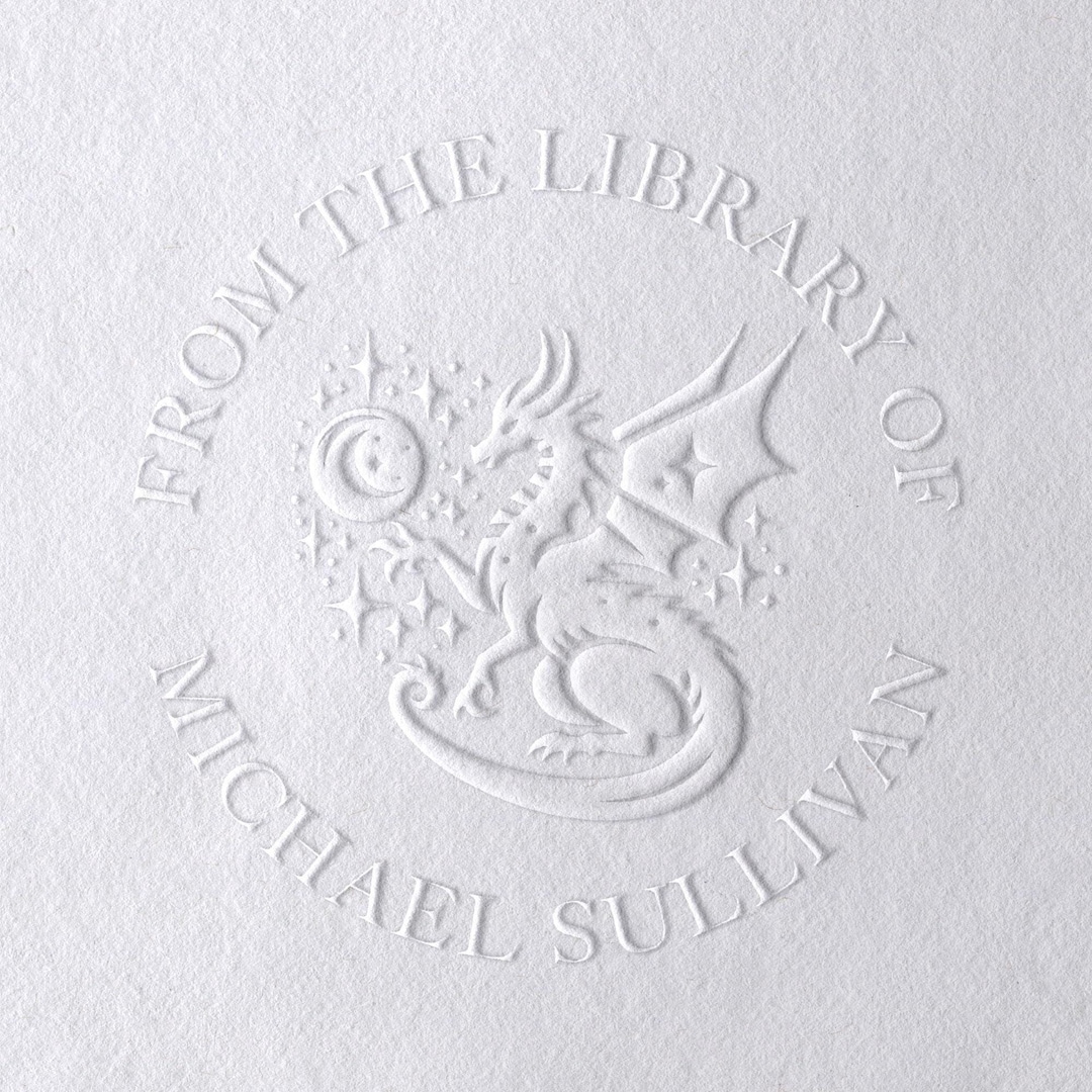 Personalized Dragon Book Embosser: Custom Fantasy Gift (#4) - Etsy