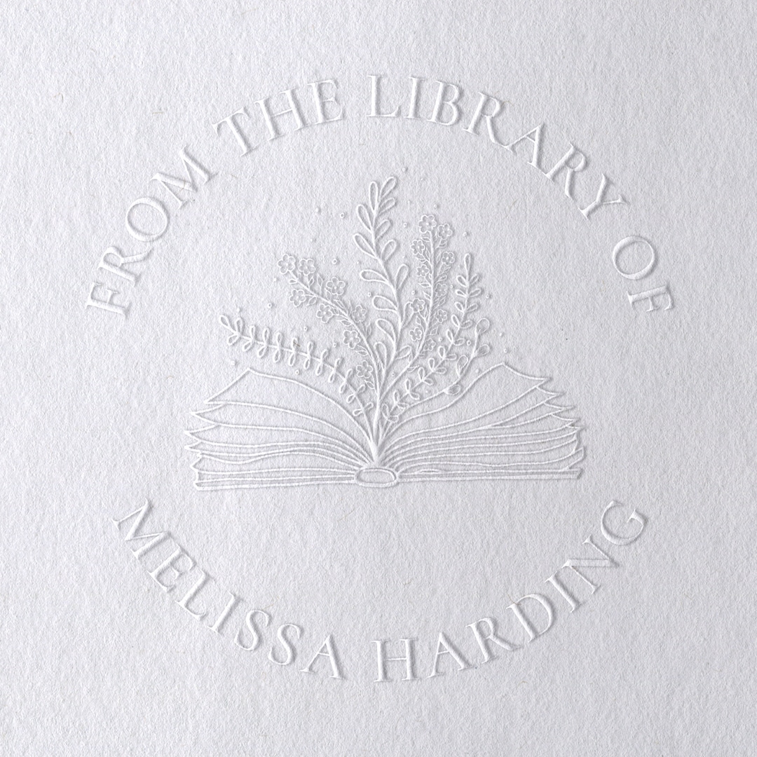 Personalized Book Embosser for Library Books, Teacher Library Embossing ...