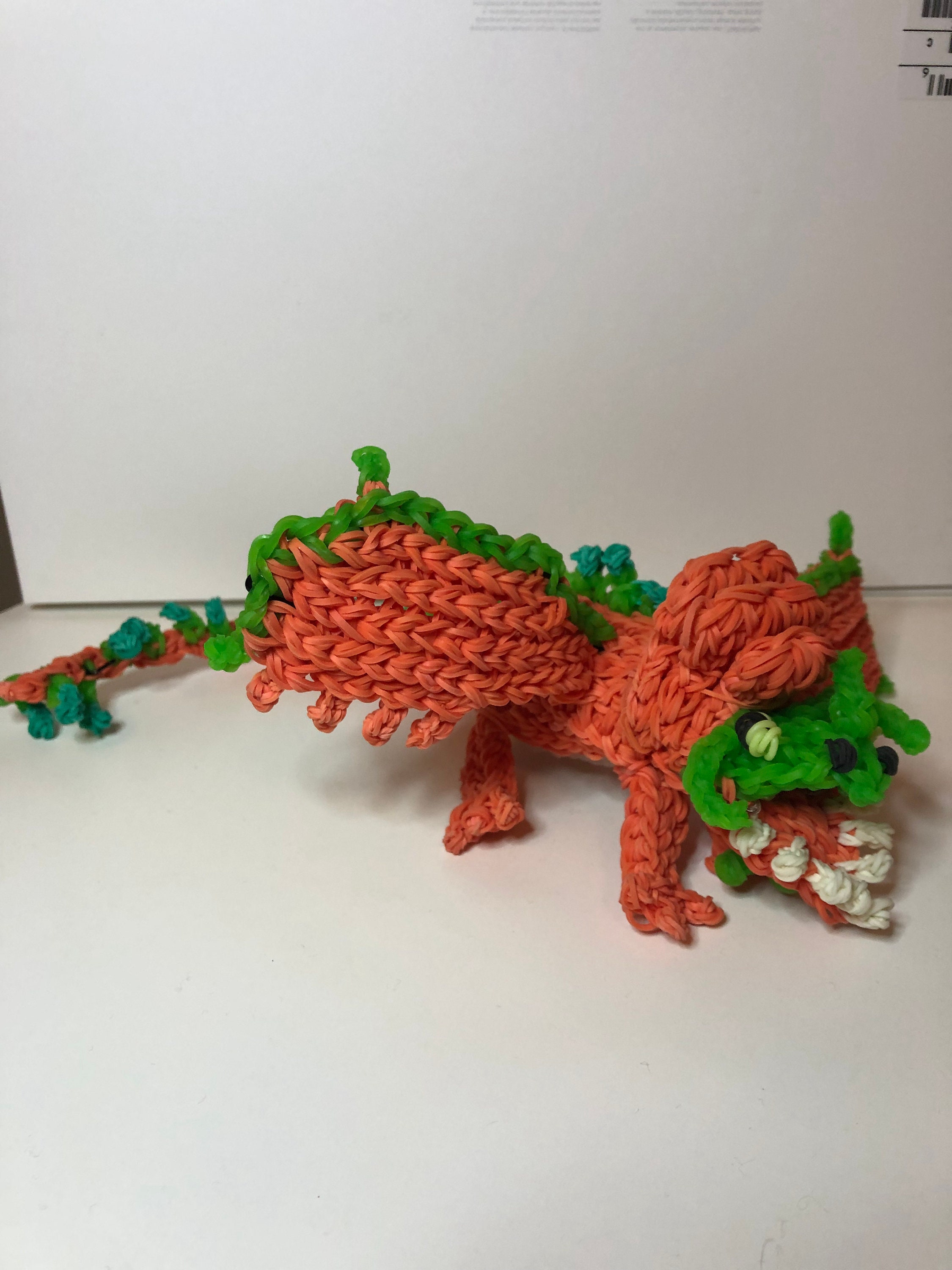 Rainbow Loom Skullcrusher Dragon From How to Train Your Dragon - Etsy