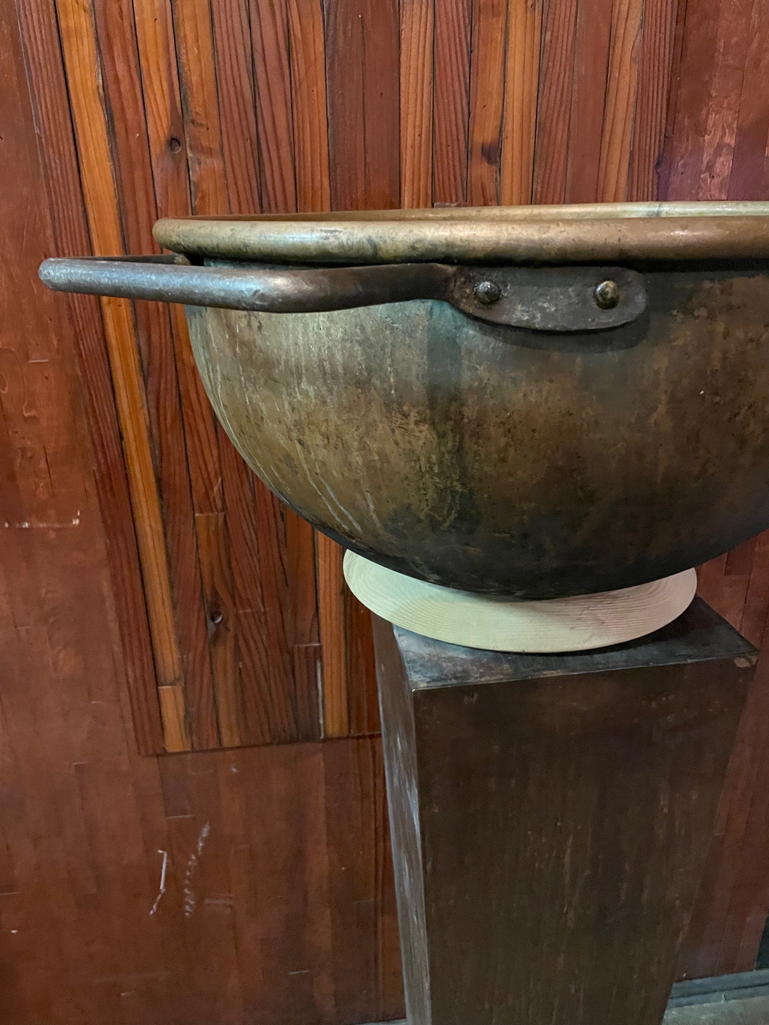 Antique Copper Candy Pot, 1800s Wrought Iron Handle Cookware - Etsy