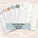 Daily Planner Printable | Desert Color Scheme - Etsy