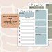 Daily Planner Printable | Desert Color Scheme - Etsy