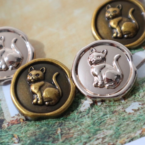 Cat Buttons - Etsy