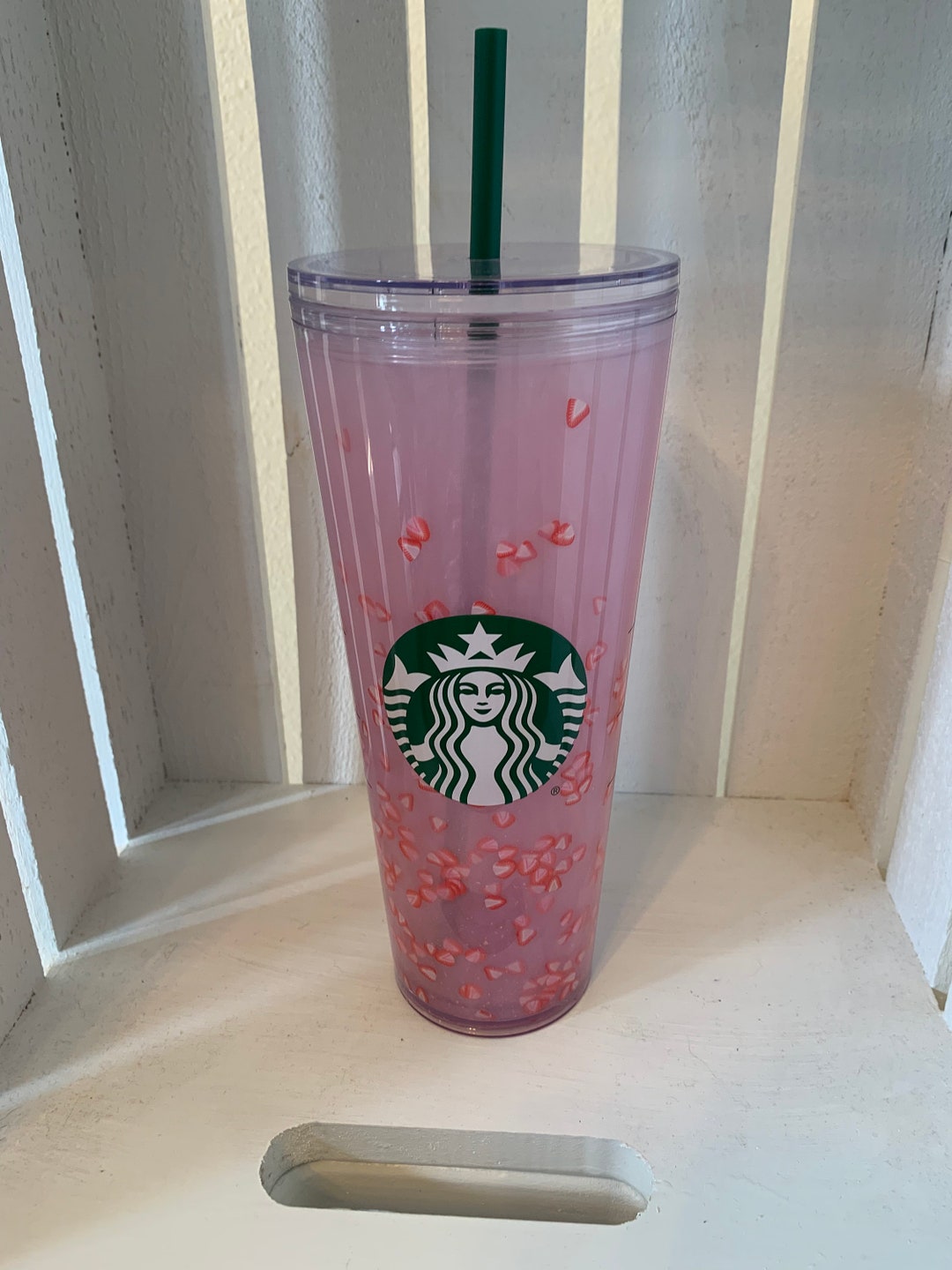Starbucks Venti Pink Drink Snow Globe Tumbler - Etsy