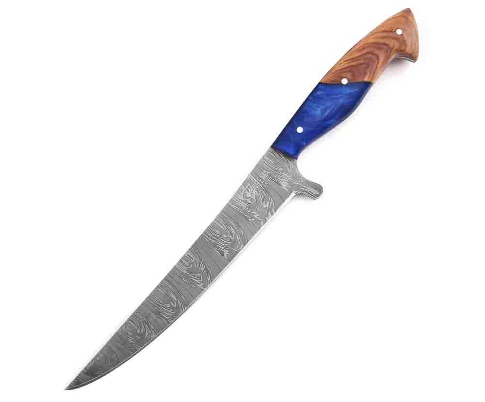 Sapphire | 5-piece Kitchen Knife Set | Faneema Cutlery - Etsy