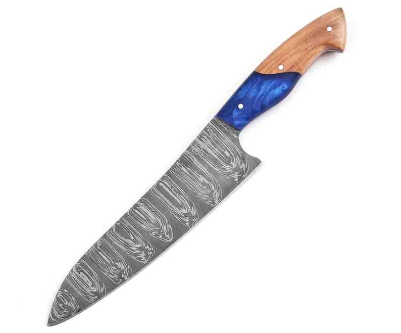Sapphire | 5-piece Kitchen Knife Set | Faneema Cutlery - Etsy
