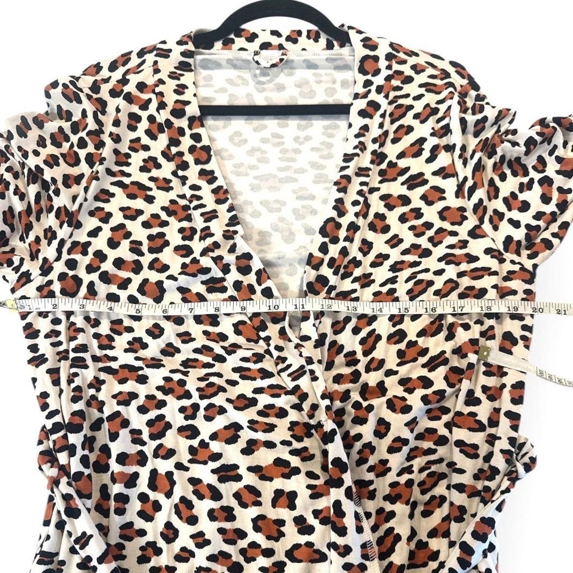 Milkmaid Goods Leopard Print Robe Sz Large - Etsy