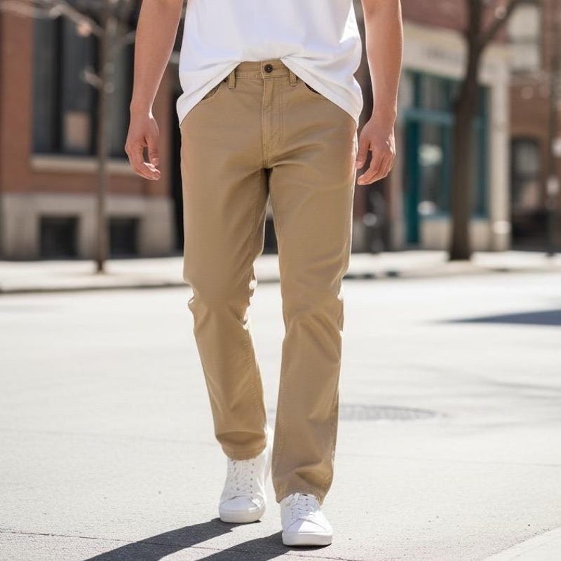 Vintage Polo Chinos Khaki - Etsy