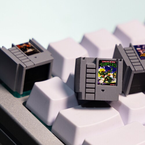 Custom NES Cartridge Artisan Keycap - Etsy