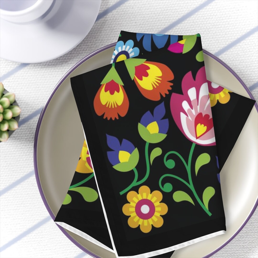 Napkins, Polish Folk - Etsy