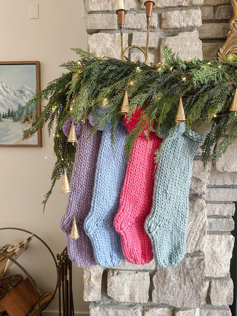 Best Seller! Knit Stocking Pattern - Etsy