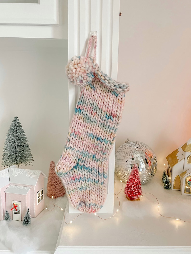 Best Seller! Knit Stocking Pattern - Etsy