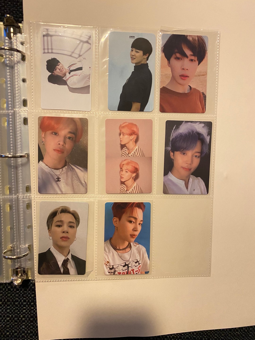 BTS Official Photocards Jimin - Etsy