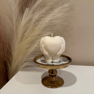 Hand Heart Candle - Etsy