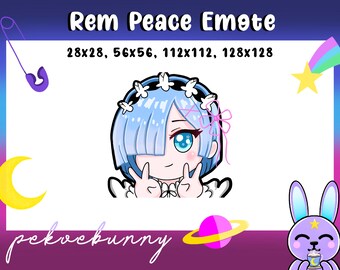 Re:zero Emotes | Etsy