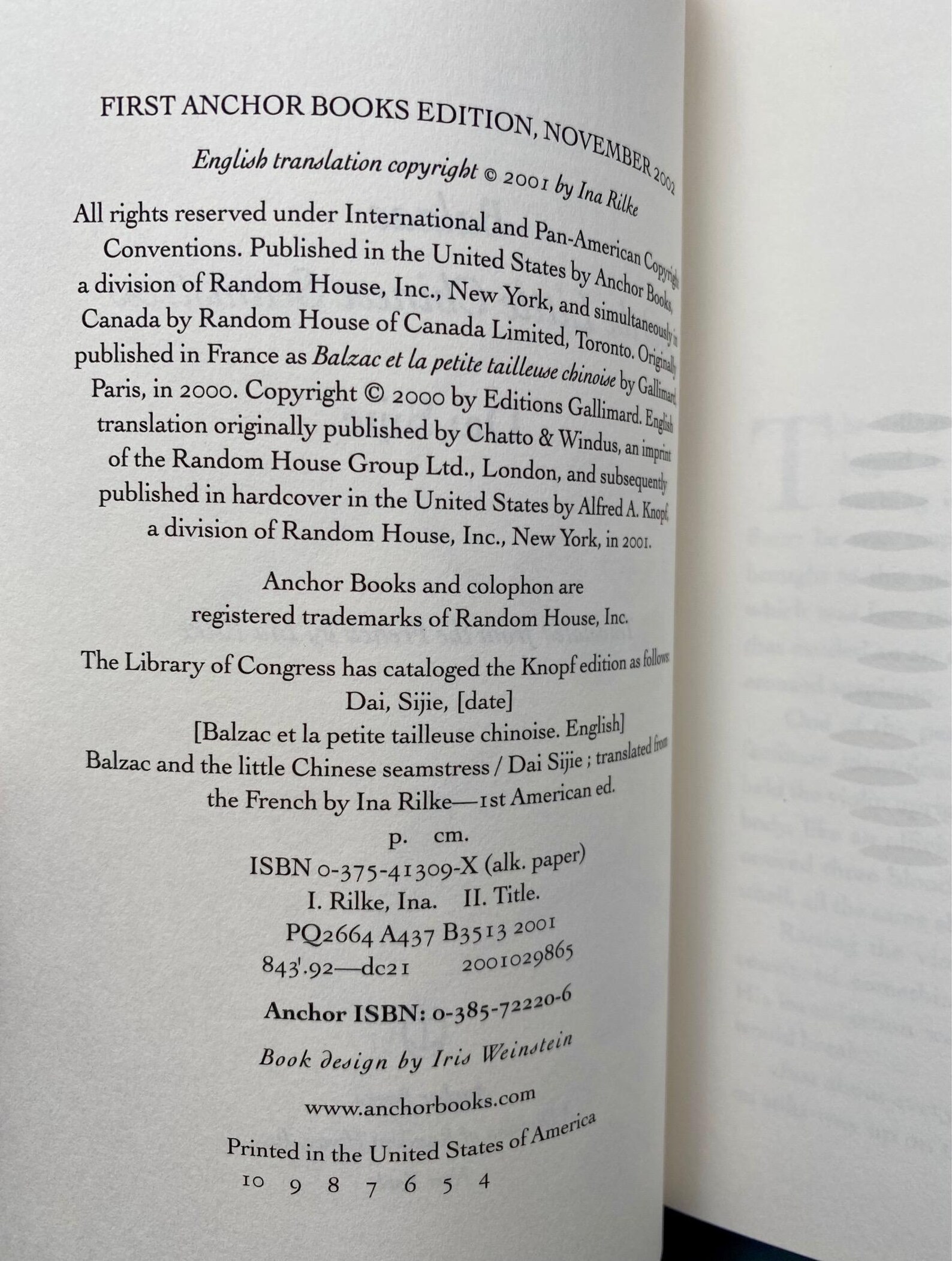 Balzac and the Little Chinese Seamstress by Dai Sijie - Etsy