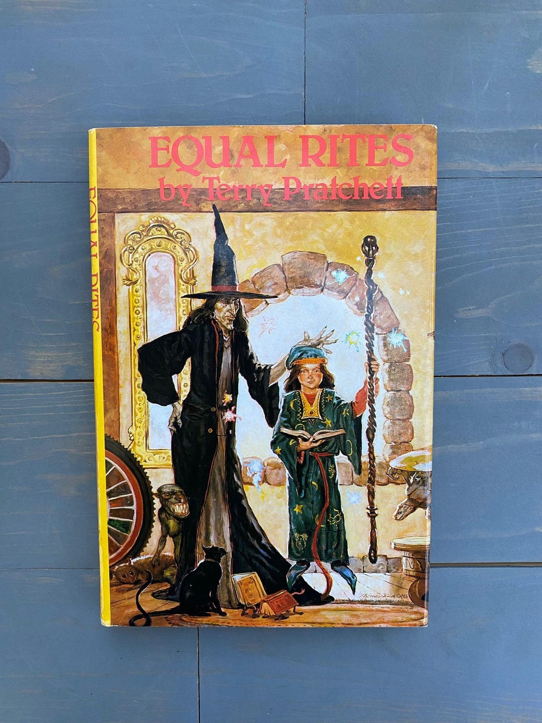 Equal Rites by Terry Pratchett hardcover, 1987 - Etsy