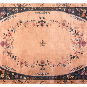 13x21 Rare Oversized Walter Nichols Antique Art Deco Chinese Rug ...