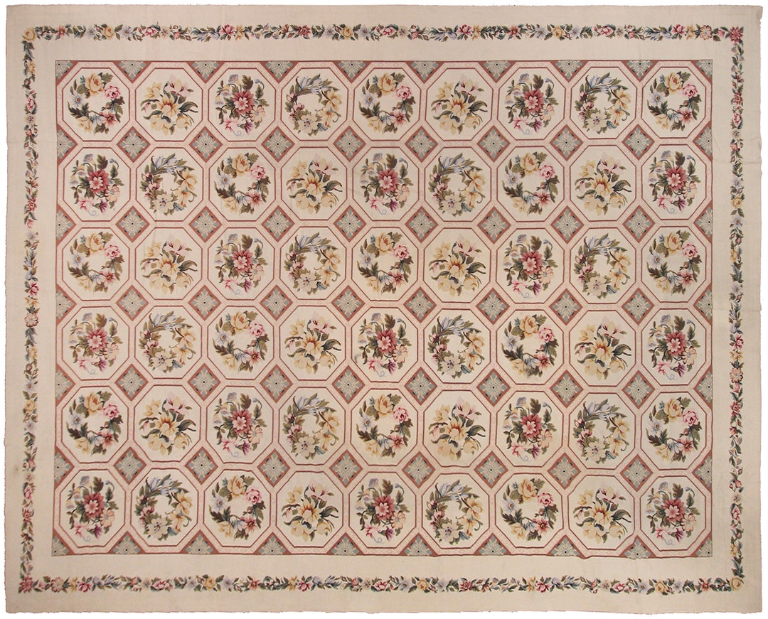 Rare Beige Stark Carpet Stark Rug Vintage European Flatwoven Rug ...