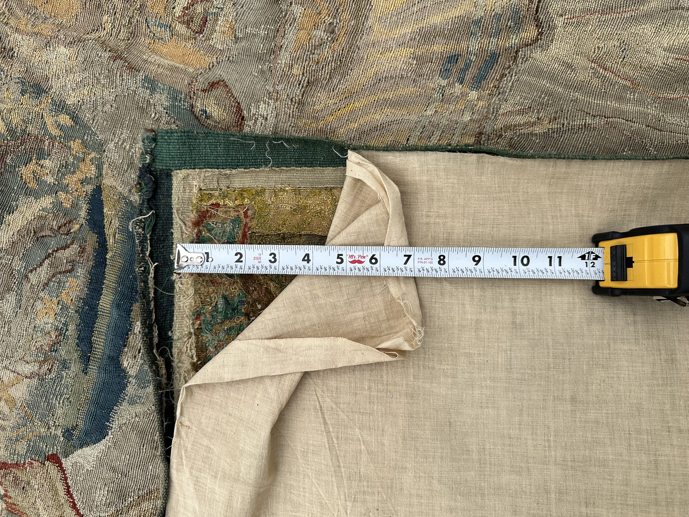 Rare 17th Century Rare Antique Flemish Tapestry Fine Wool & Silk ...