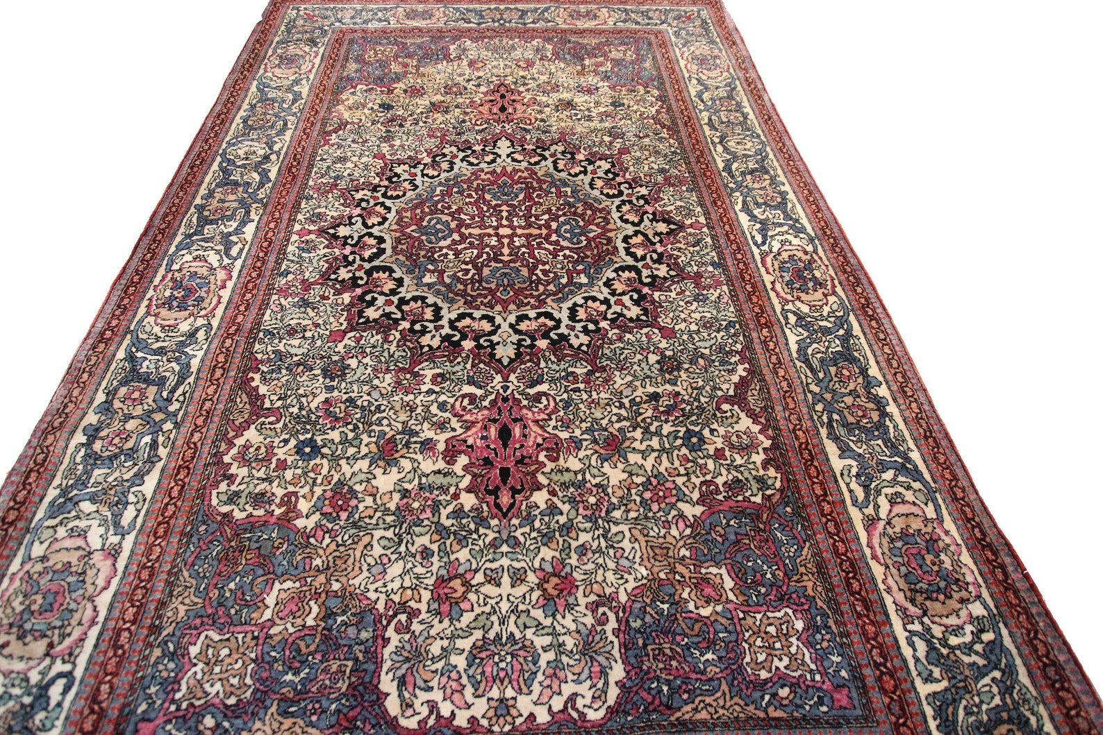 Rare Fine Antique Exceptional Traditional Oriental Rug Handmade 4x7 ...